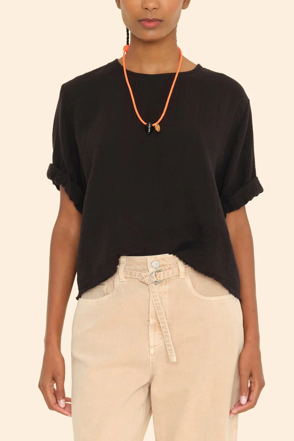 Xirena Carson Top – Double Cotton Gauze Scoop Neck Blouse | Canada | USA