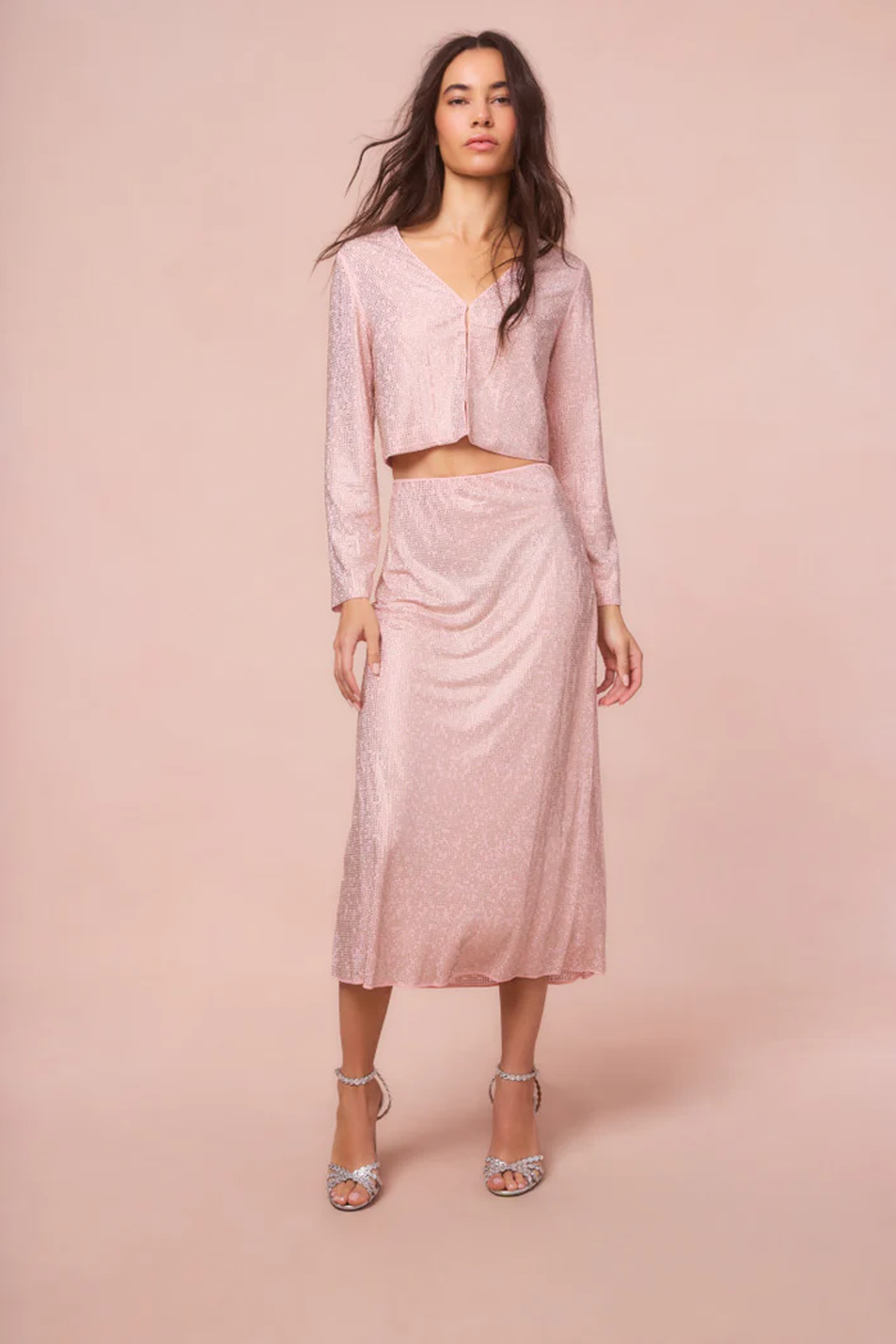 LoveShackFancy Daliana Jacket – Tweed with Frayed Edges & Pearls ...