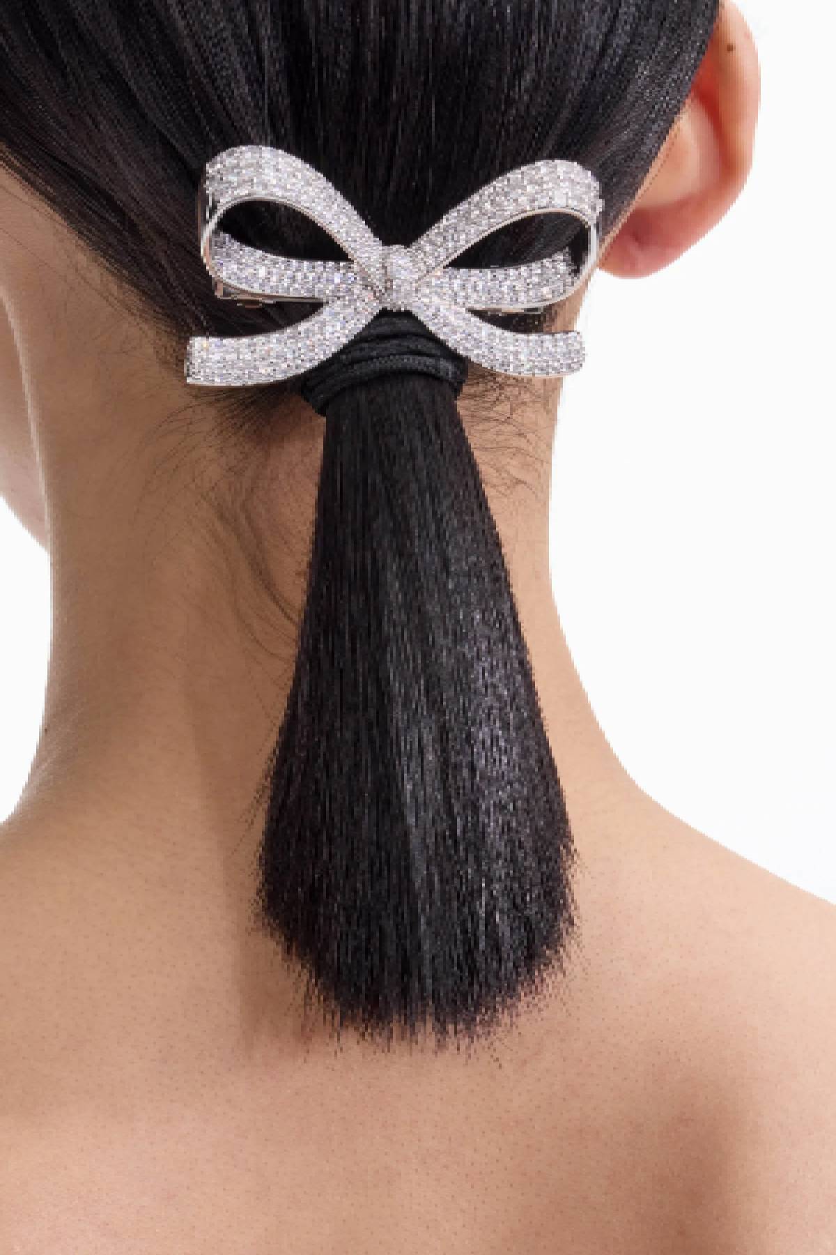 Self-Portrait Crystal Bow Hairclip